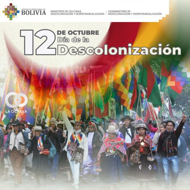 12 de octubre “Día de la descolonización en el estado plurinacional de ...
